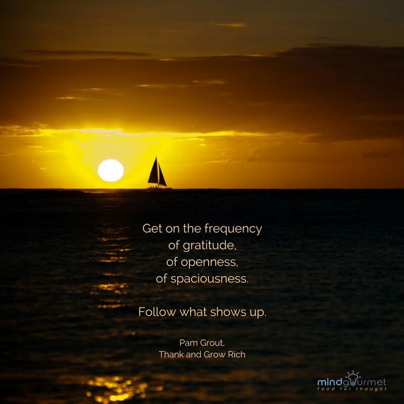 Staying outside the loop – Pam Grout